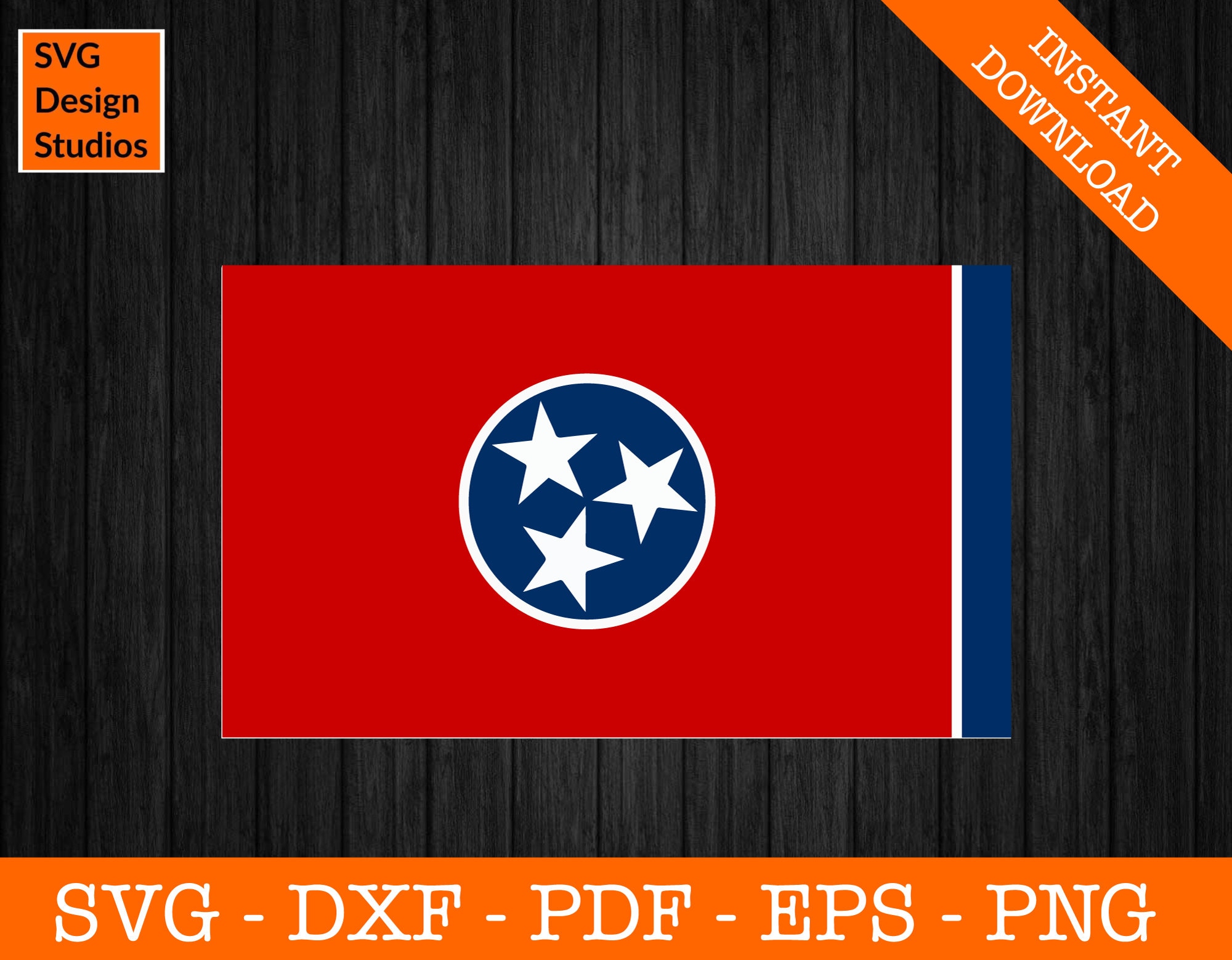 Tennessee Svg, Tennessee Tristar Svg, Tennessee Flag Svg, TN Flag Svg ...