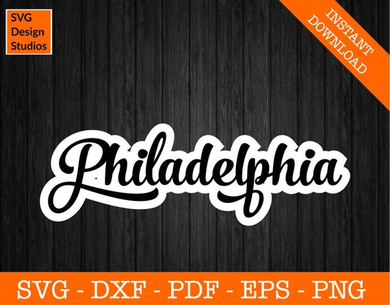 Retro Philadelphia Svg Philadelphia Pennsylvania Silhouette | Etsy