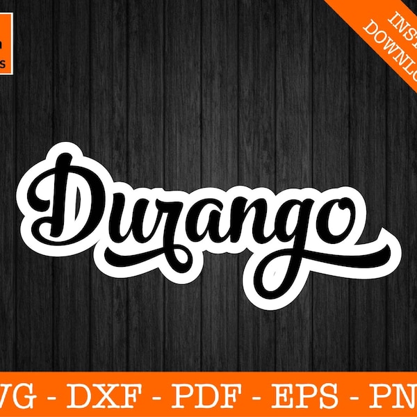 Durango Flag Svg - Etsy