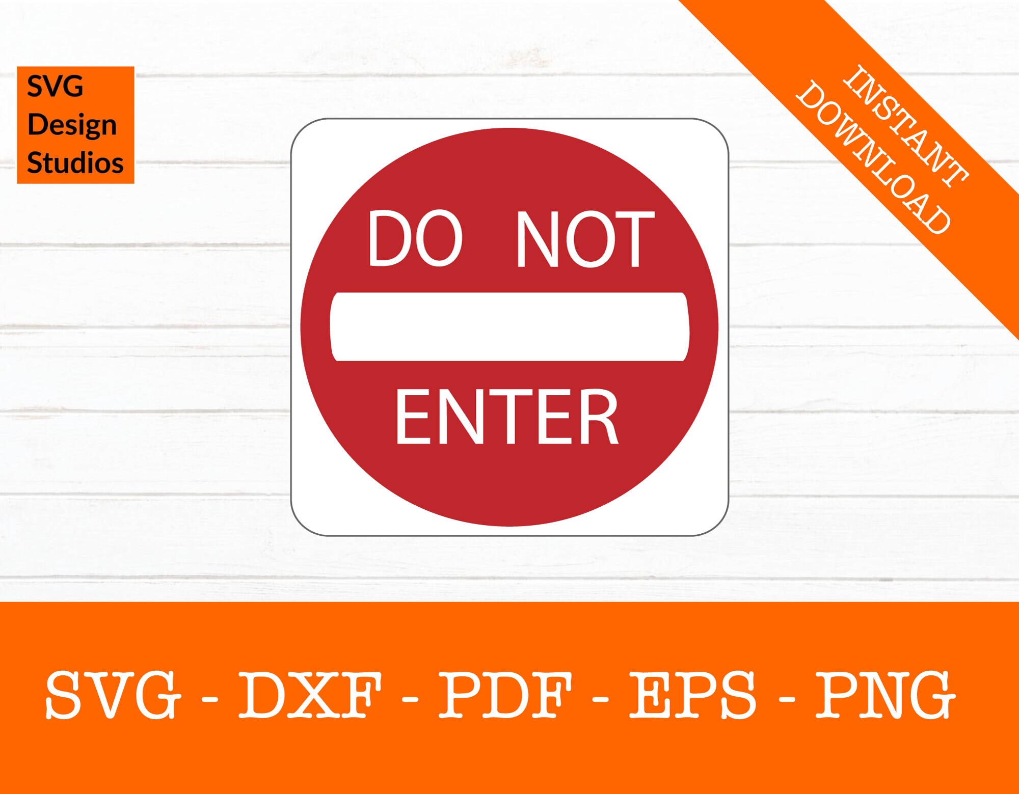 Do Not Enter Road Sign Svg Silhouette Shadow SVG Cut File | Etsy