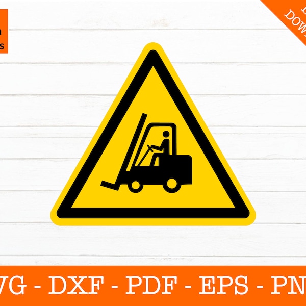 Certified Forklift Svg - Etsy
