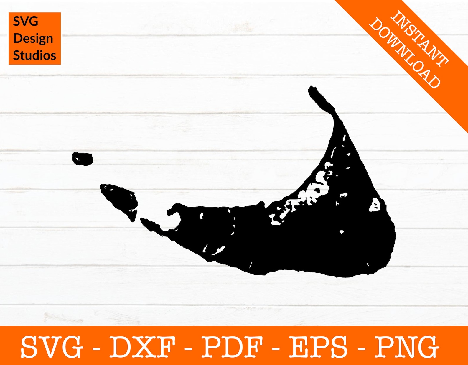 Nantucket Island Svg, Cape Cod Svg, Massachusetts Beach Ocean SVG Cut ...