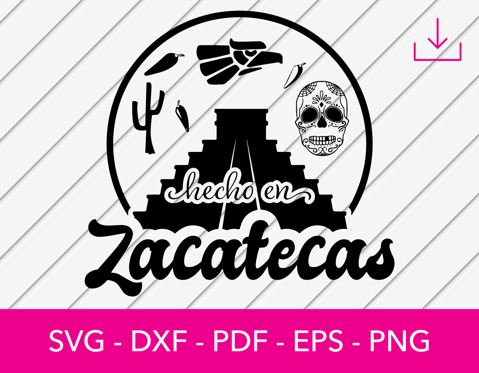 Hecho En Zacatecas Svg Mexico Flag Svg Mexican Svg Mexico - Etsy