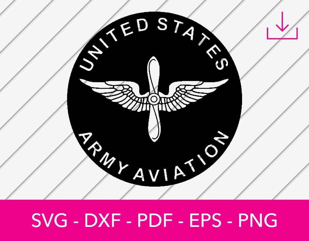 Army Aviation Svg, US Army Aviation Seal Svg, Army Badge Svg ...