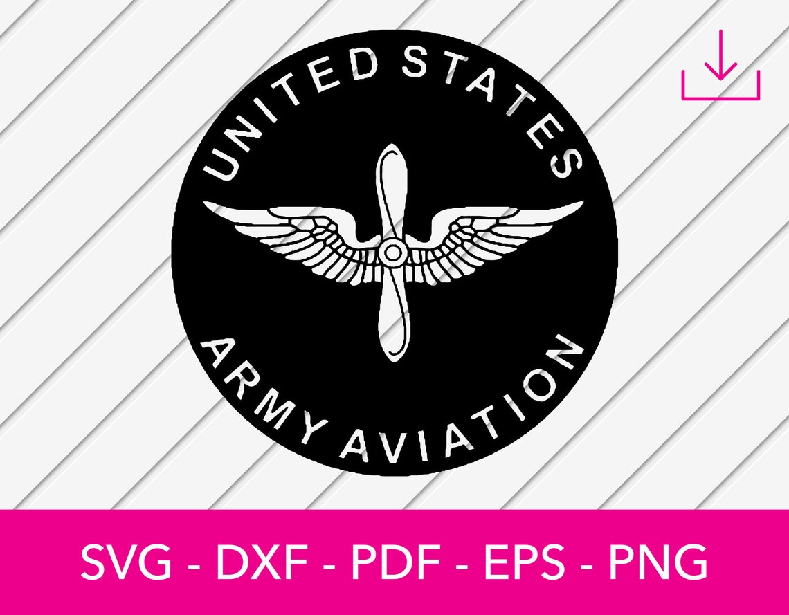 Army Aviation Svg US Army Aviation Seal Svg Army Badge Svg - Etsy