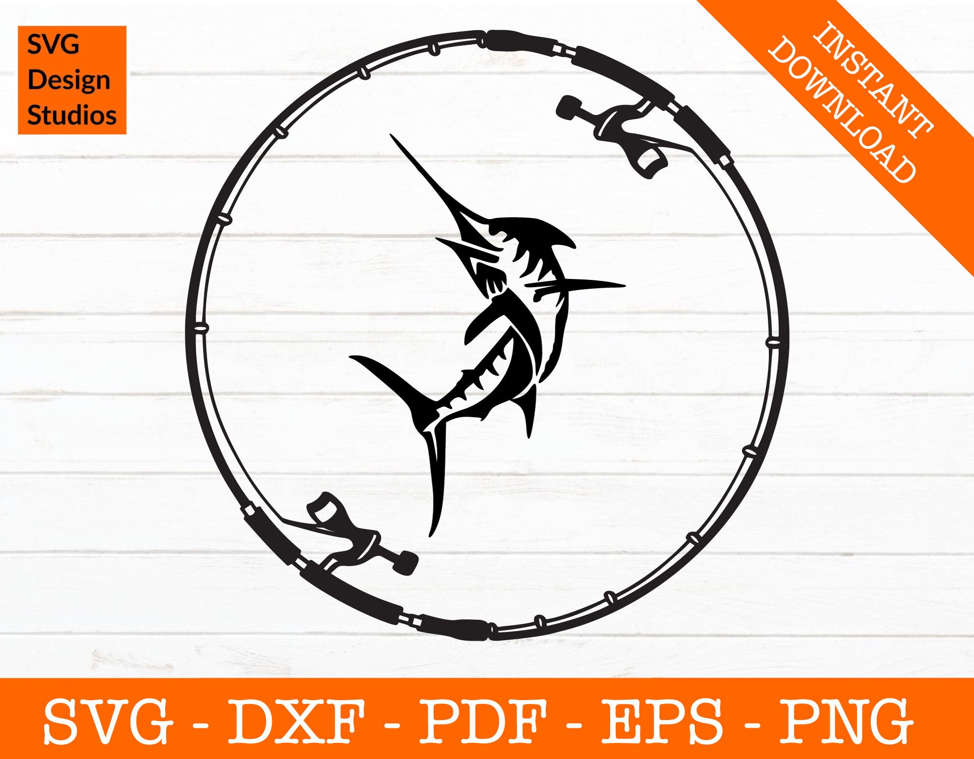 Saltwater Fishing Decals