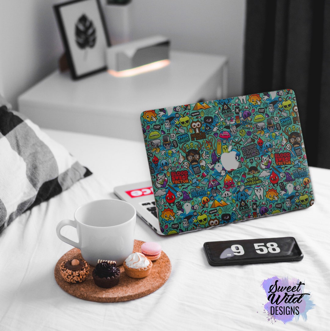 Stickerbomb Design Laptop Skin MacBook A2681 Case MacBook 13 Pro Case ...