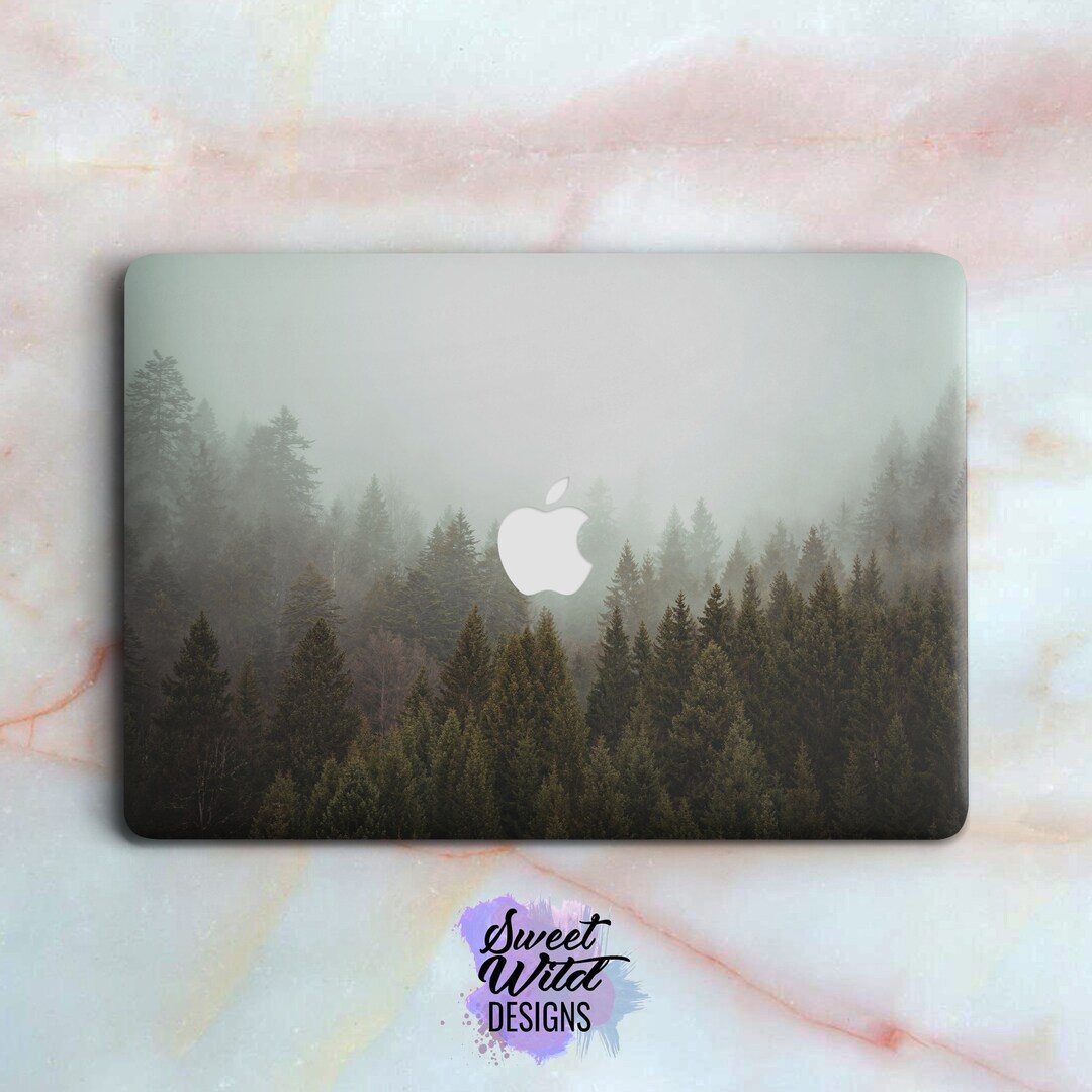 Foggy Green Forest Laptop Case MacBook 13 Pro M2 MacBook 2021 - Etsy