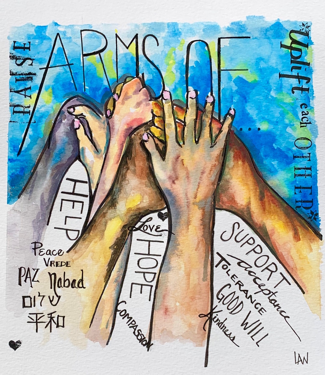 Uplift Each Other - Etsy