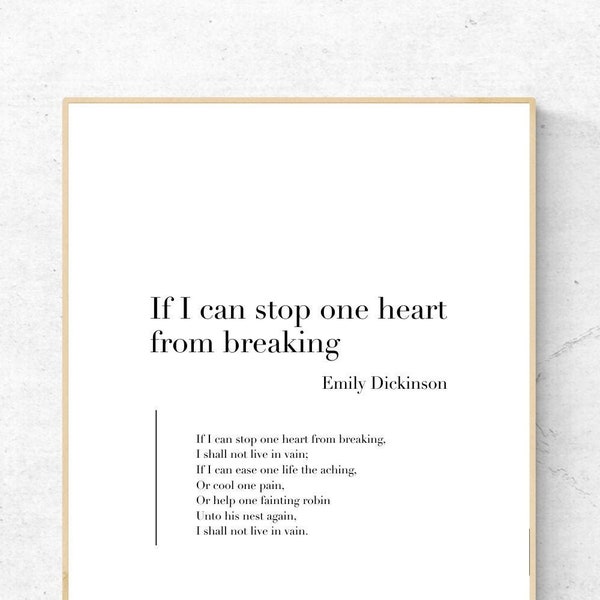 Emily Dickinson - Etsy