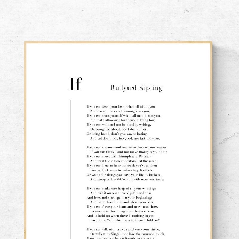 Poem Poster - Etsy