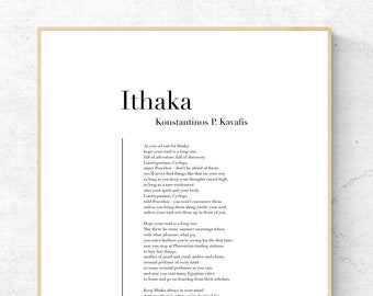 Ithaka Printable - Etsy