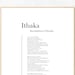 Ithaka by Konstantinos P. Kavafis - Poetry Printable Poster, Literature ...