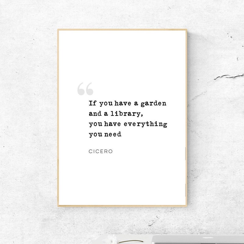 Cicero Quote - Etsy