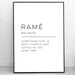 Panacea Definition Art Print, Wall Art, Physical Print, Modern Home ...