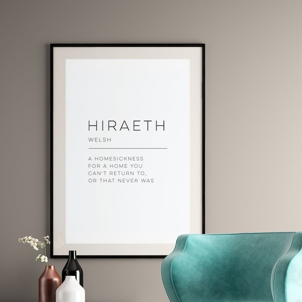 Modern Hiraeth Print - Etsy
