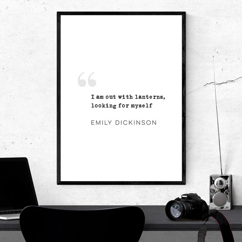 Emily Dickinson Quote - Etsy