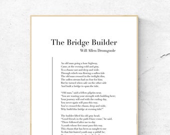Pen and Ink ORIGINAL Love Can Build a Bridge Song Lyric Art - Etsy