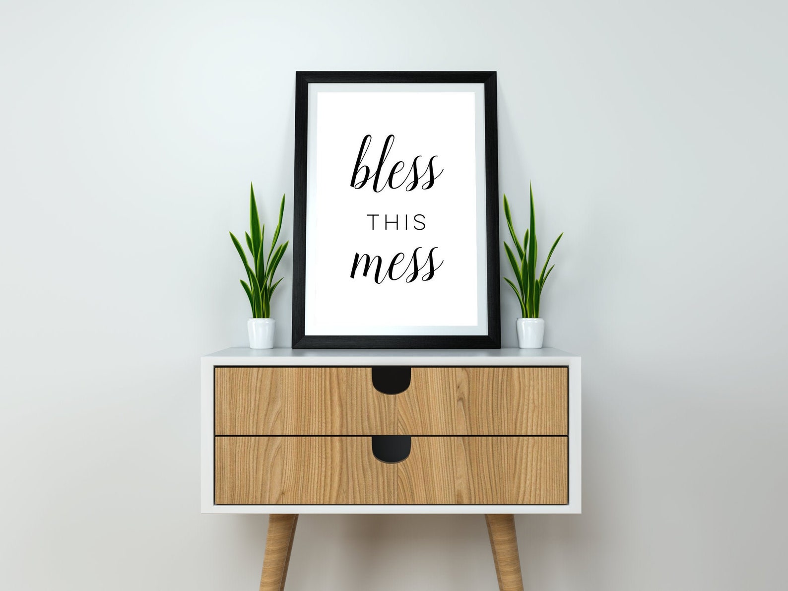Bless This Mess Printable Poster Digital Poster Print at - Etsy