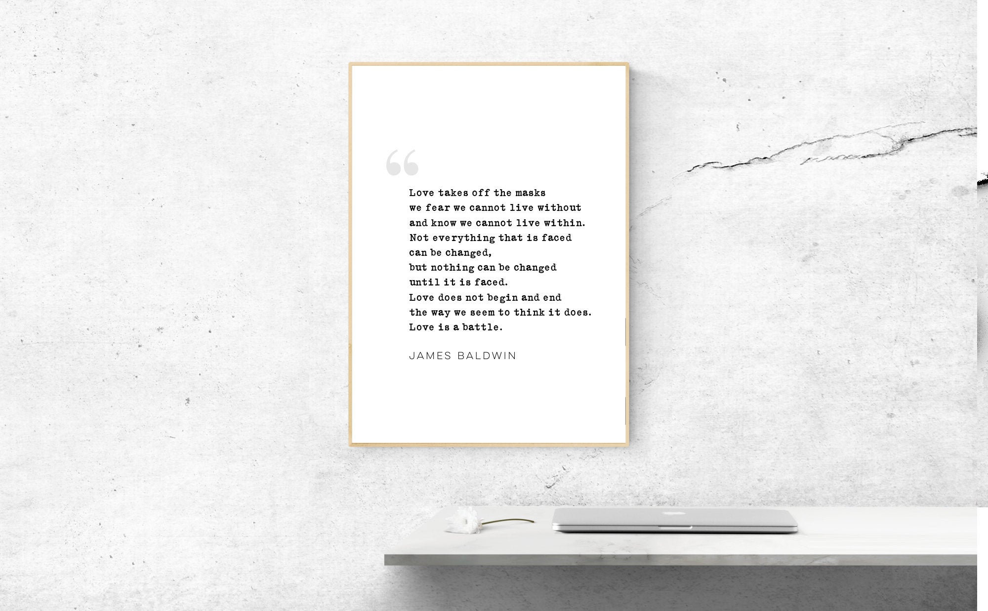 James Baldwin Quote Library Printable Poster Digital - Etsy