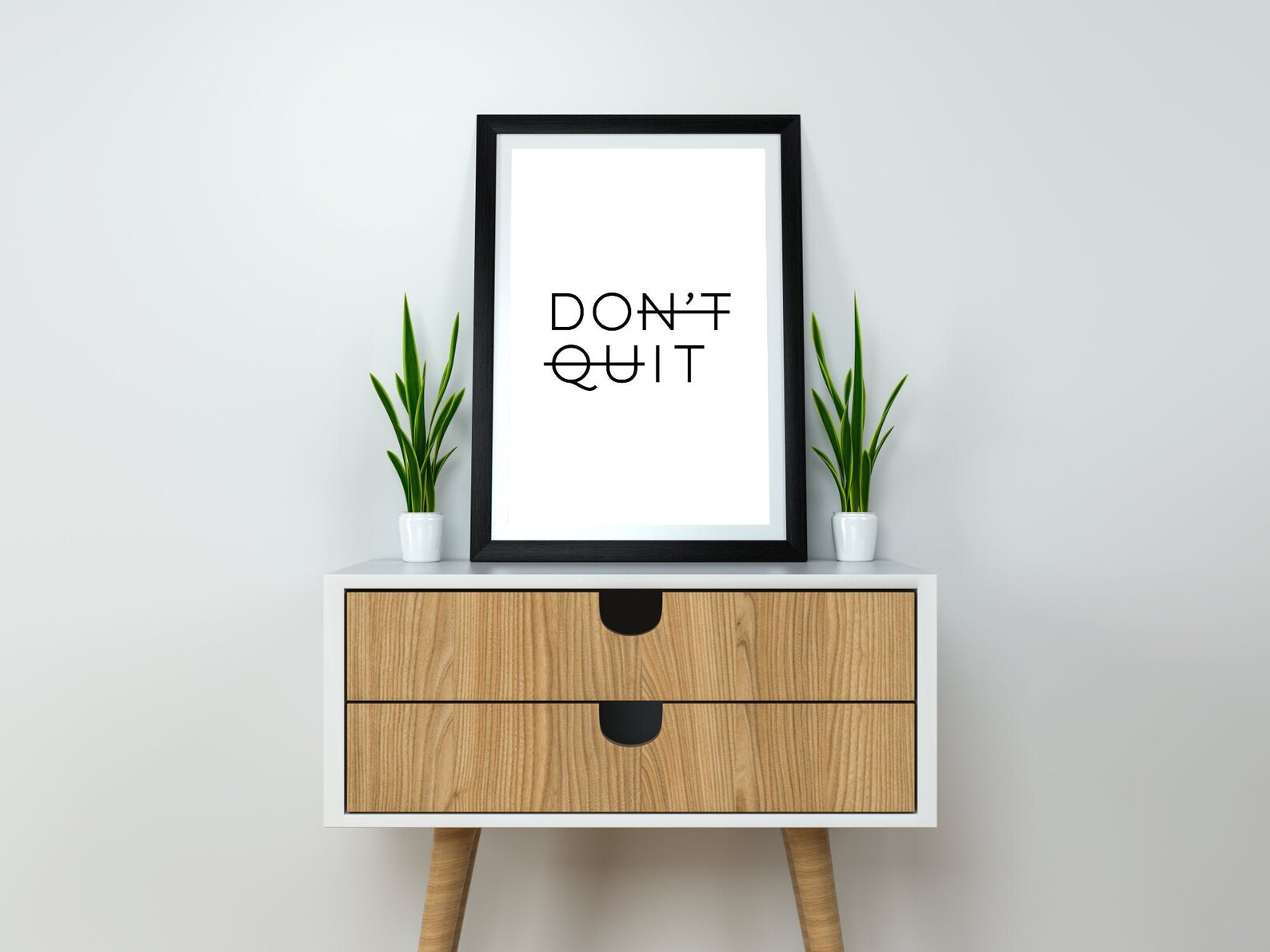 Don't Quit / Do It Printable Poster Instant Download - Etsy