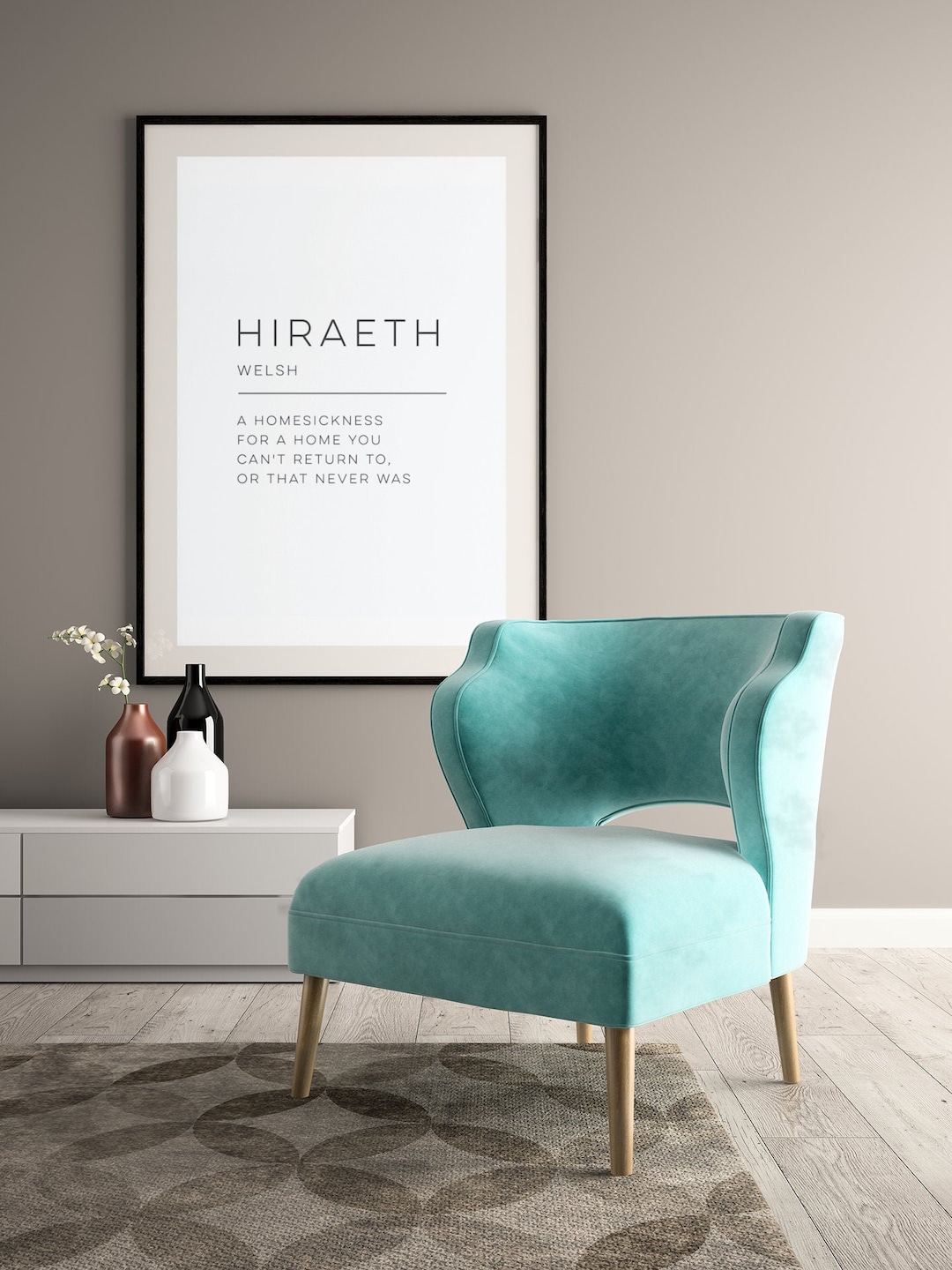Hiraeth - Printable Poster, Digital Poster, Print at Home Instant ...