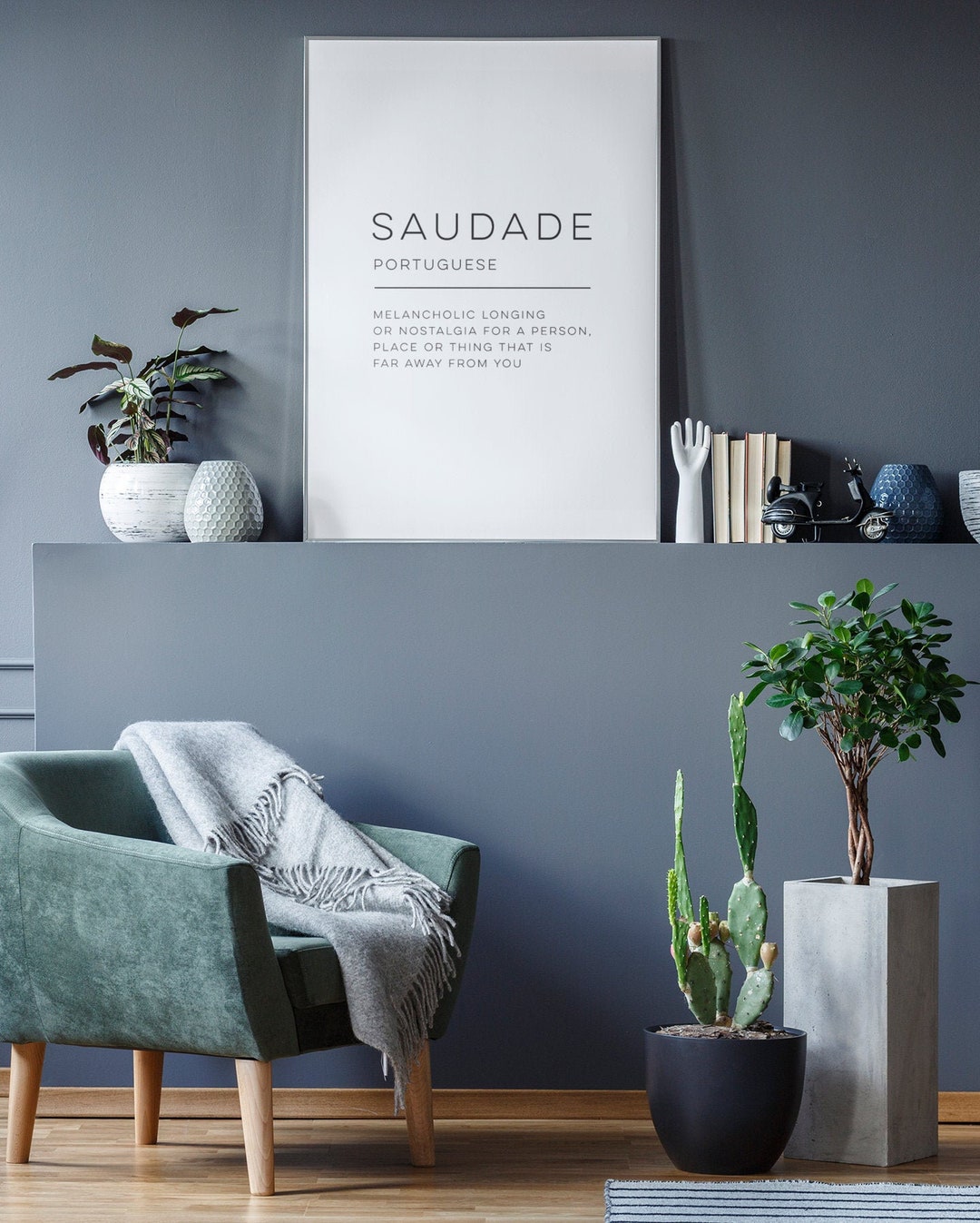 Saudade - Definition Printable Poster, Digital Poster, Print at Home ...