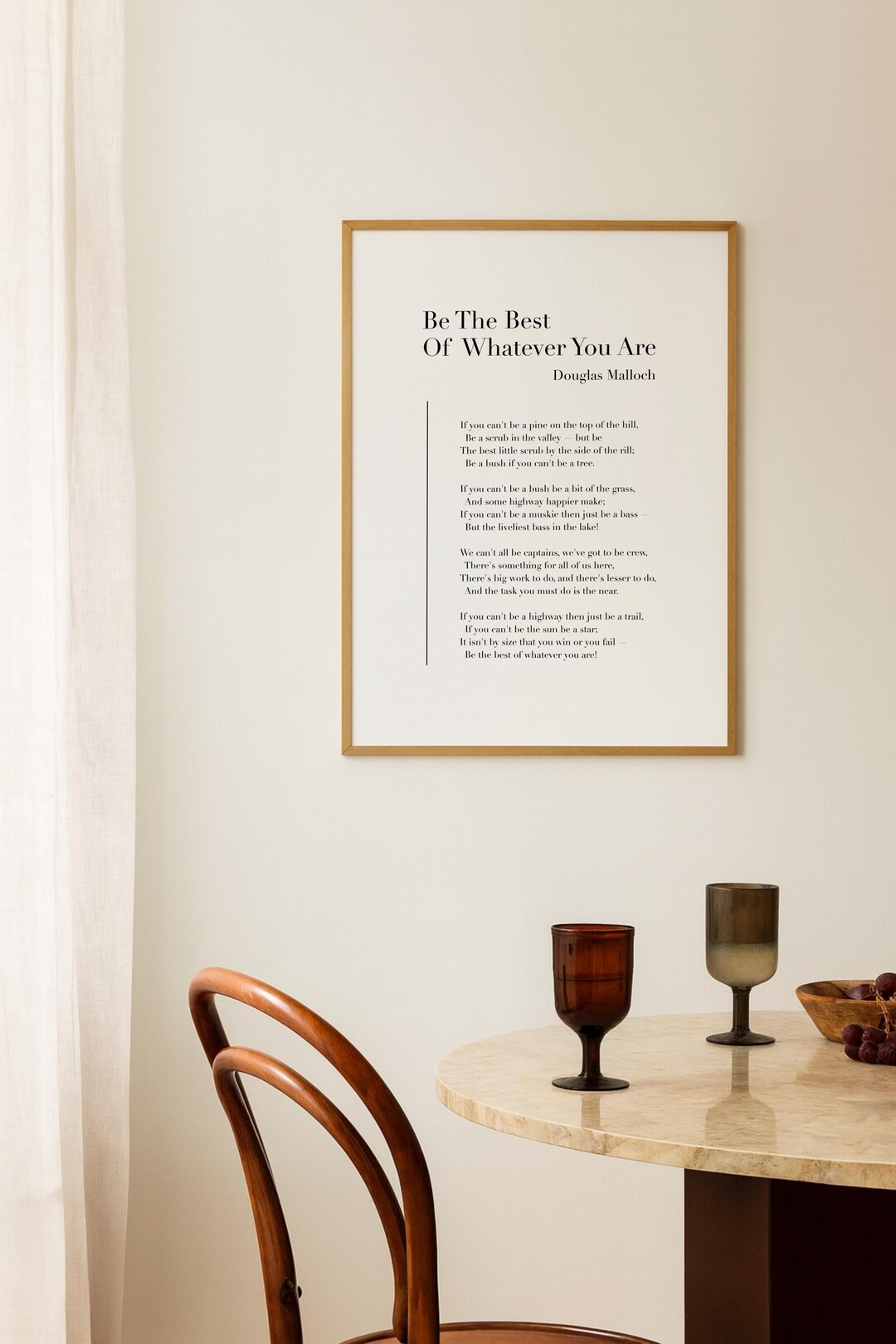 Be the Best of Whatever You Are by Douglas Malloch - Poetry Printable ...