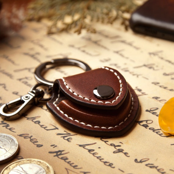 Premium Leather Guitar Pick Holder Guitar Pick Case: Buttero | Etsy