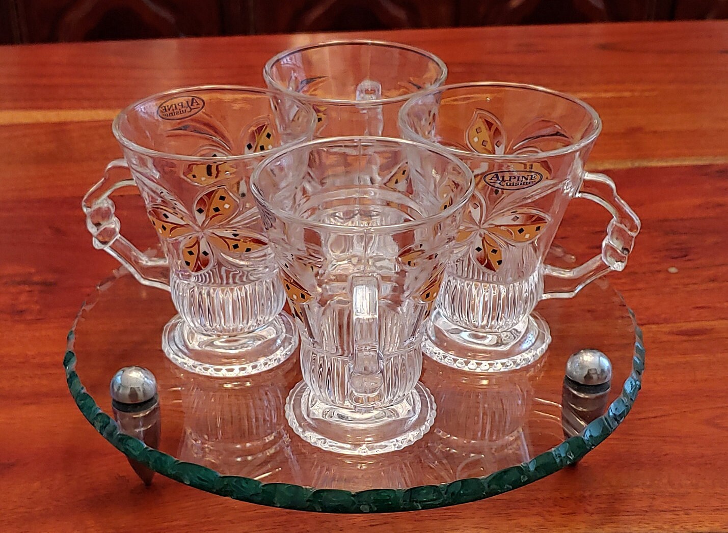 Alpine Cuisine Glass Cups - Etsy