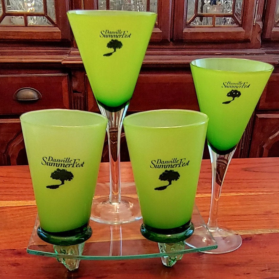 Danville Summerfest Glass Set - Etsy
