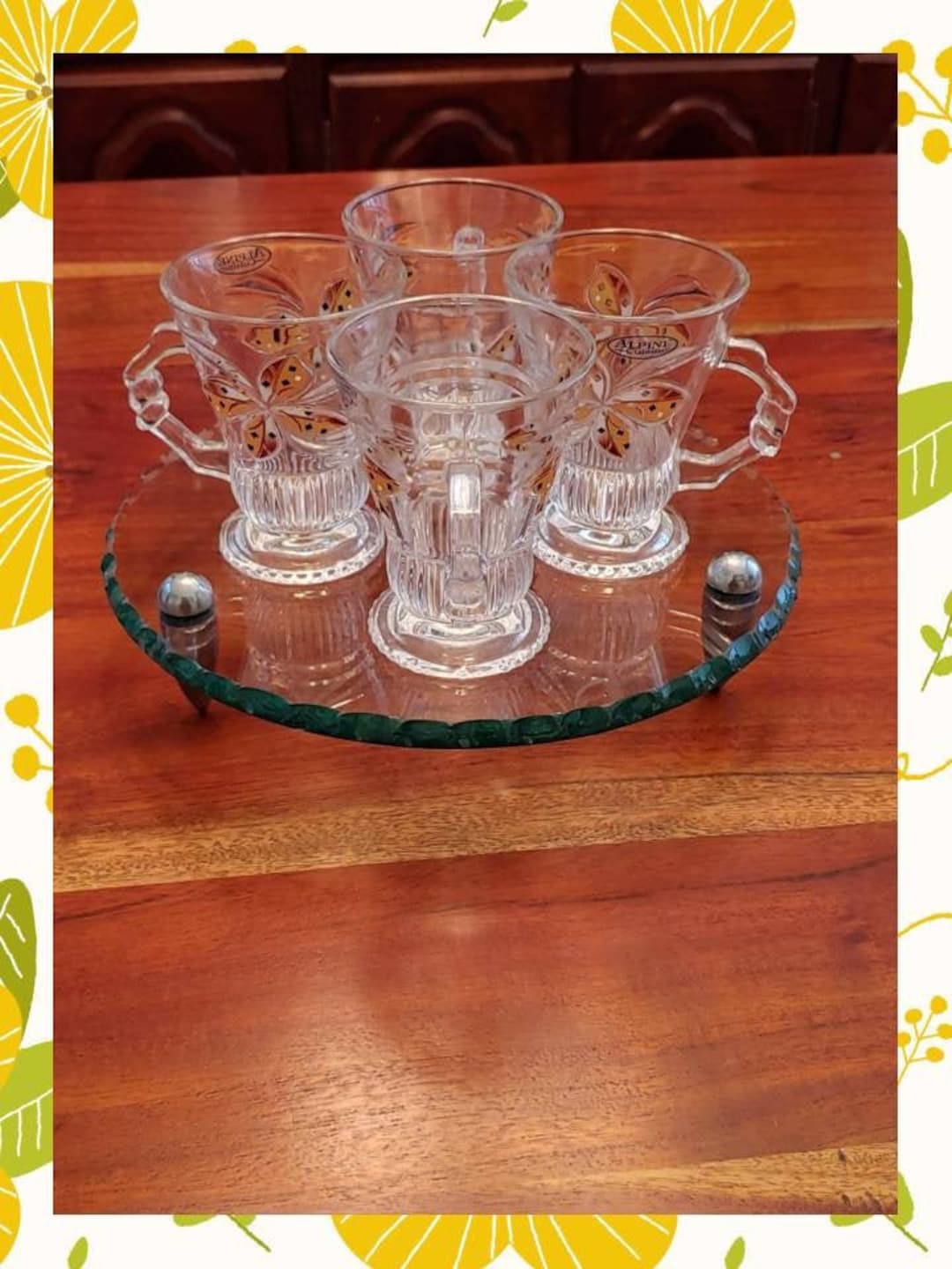 Alpine Cuisine Glass Cups - Etsy