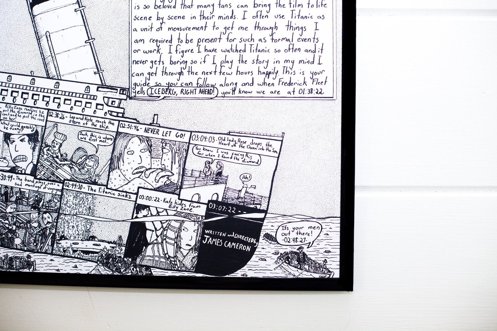 Titanic Timeline Poster - Etsy