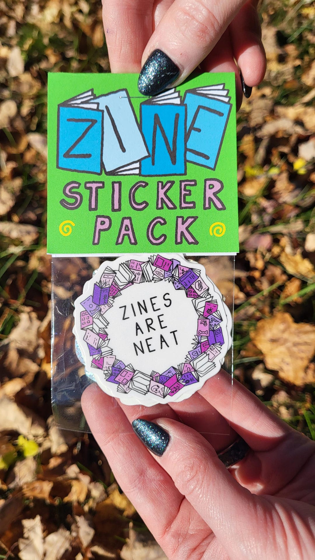 Zine Sticker Pack - Etsy