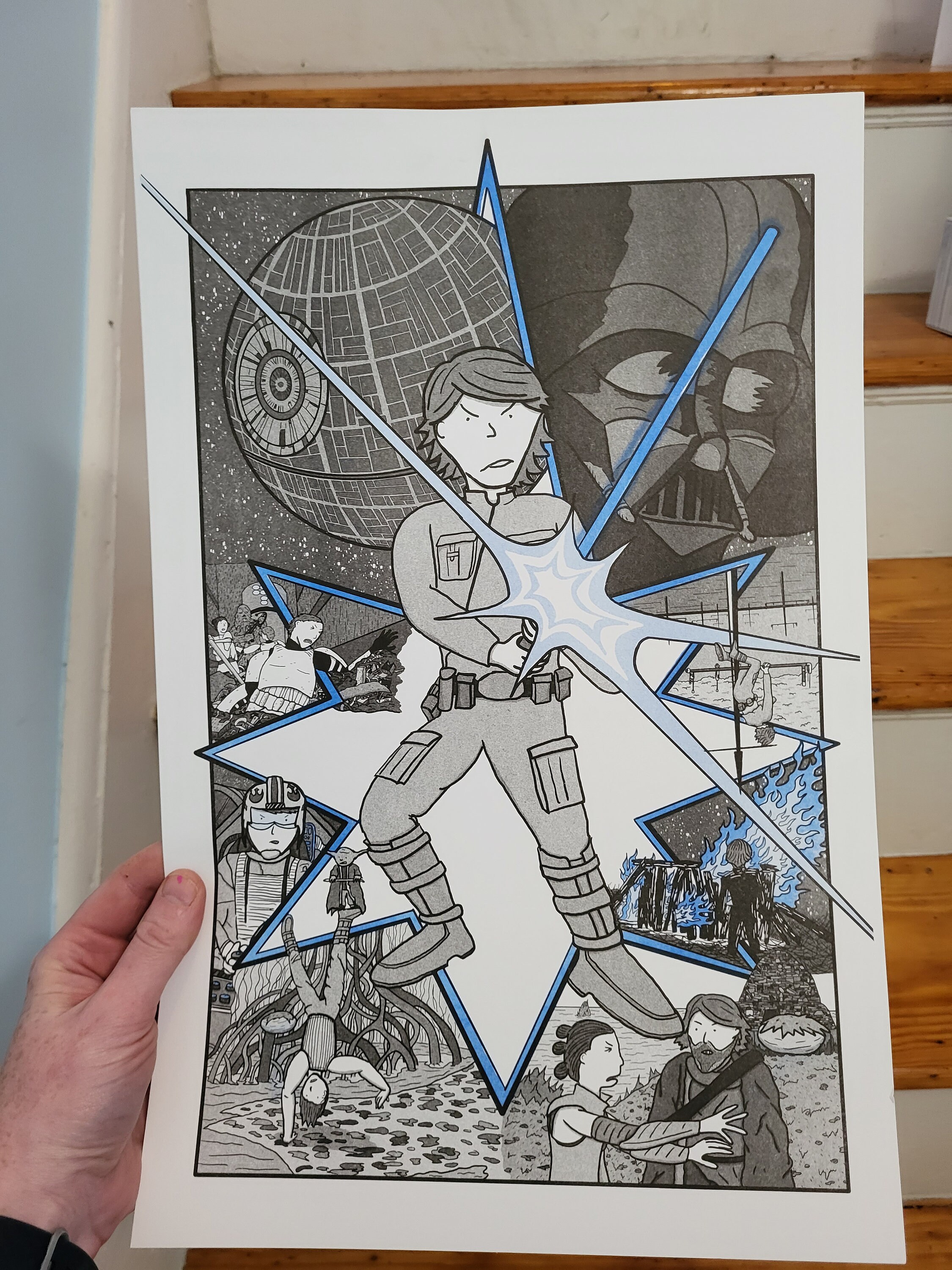 Luke Skywalker Poster - Etsy