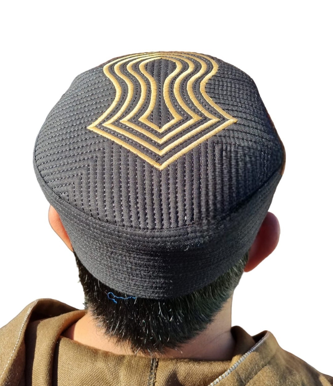 Prayer Cap Hat Muslim Topi Nalayn/nalain Shrif Shareef Paak Embroidered ...