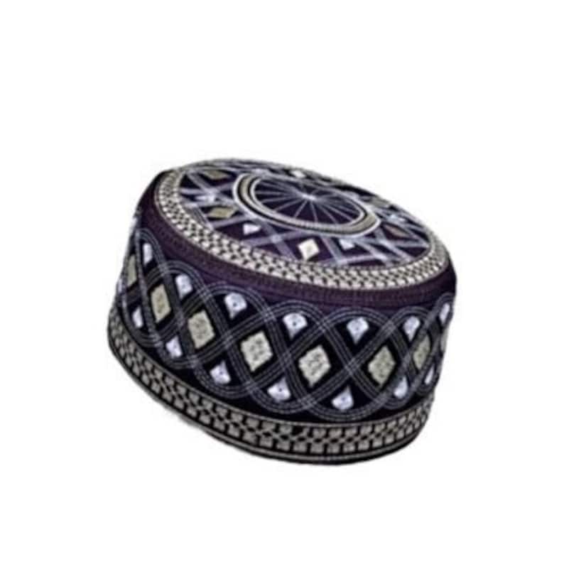 Prayer Hat Topi Mosque Namaz Embroidery Design 2 - Etsy