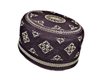 Prayer Hat Topi Mosque Namaz Embroidery Design 2 - Etsy