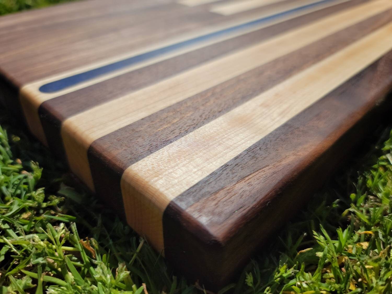 This Blue Line Flag Butcher Block - Etsy