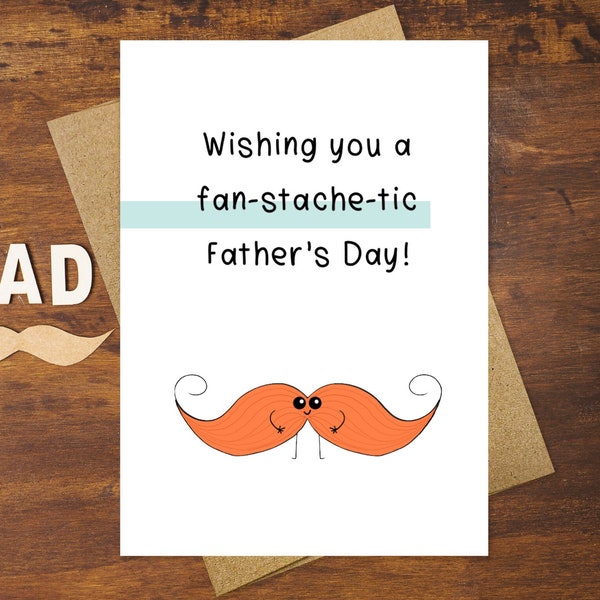 Mustache Puns - Etsy