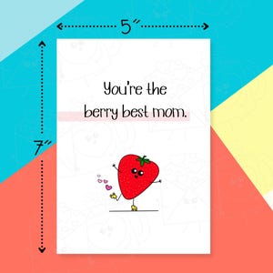 Berry Best Mom Card | Happy Mother's Day Card | Mom Birthday Card ...