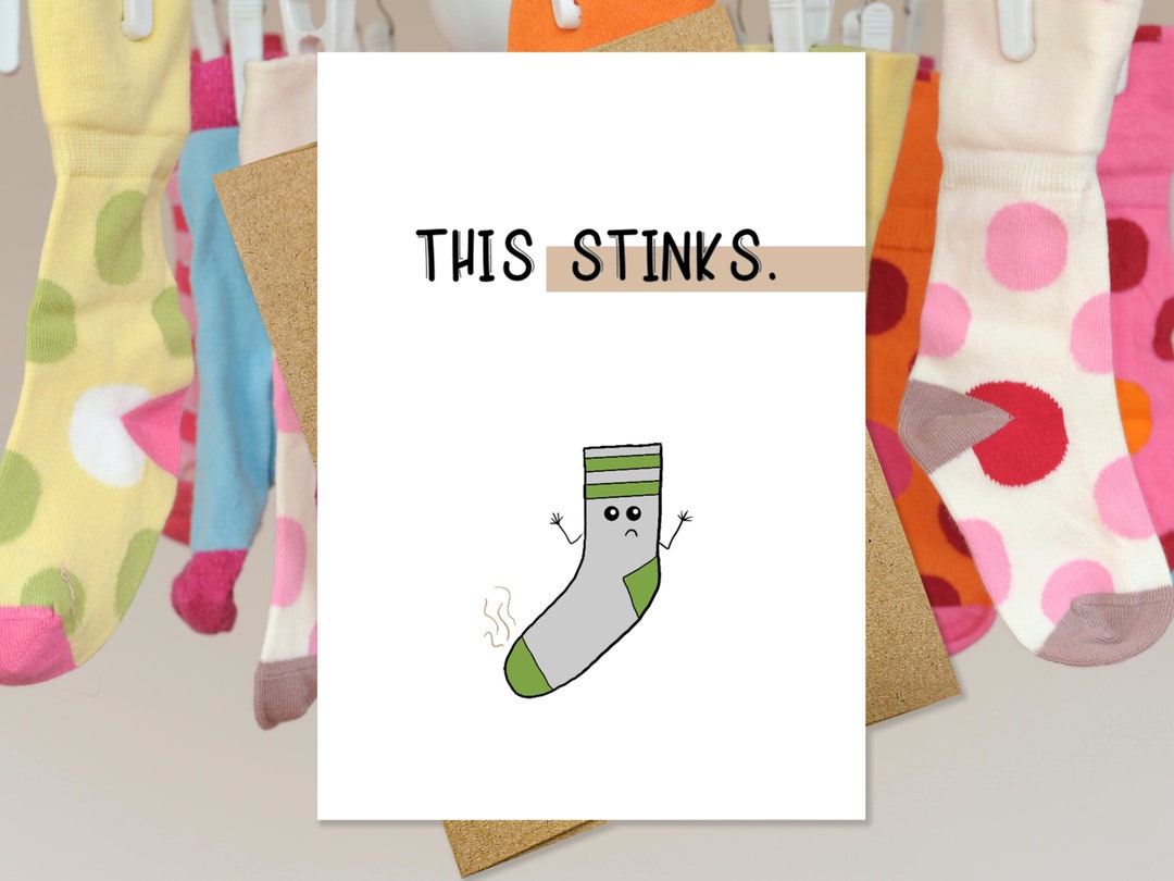 This Stinks Funny Sympathy Card Funny Pun Card Empathy Handmade ...