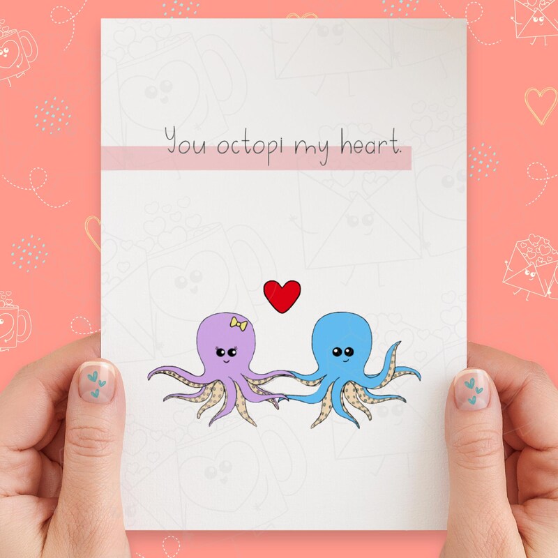 Octopus Heart - Etsy