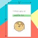 A Waffle Lot Card Missing You Card I Miss You Card Long Distance Funny ...