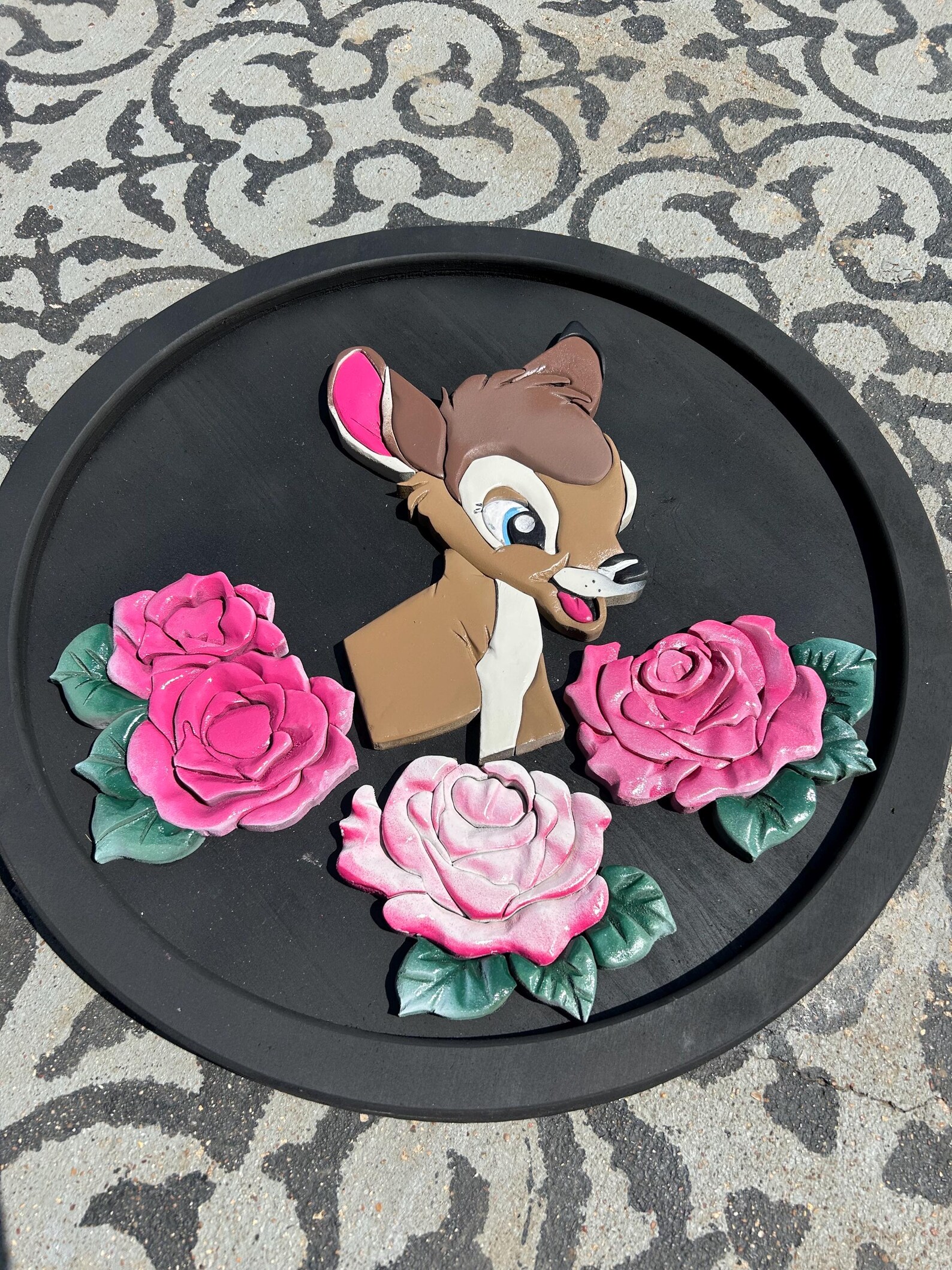 DEPOSIT ONLY* Intarsia Custom Wood Sign, Scroll Work Buisness Logo ...