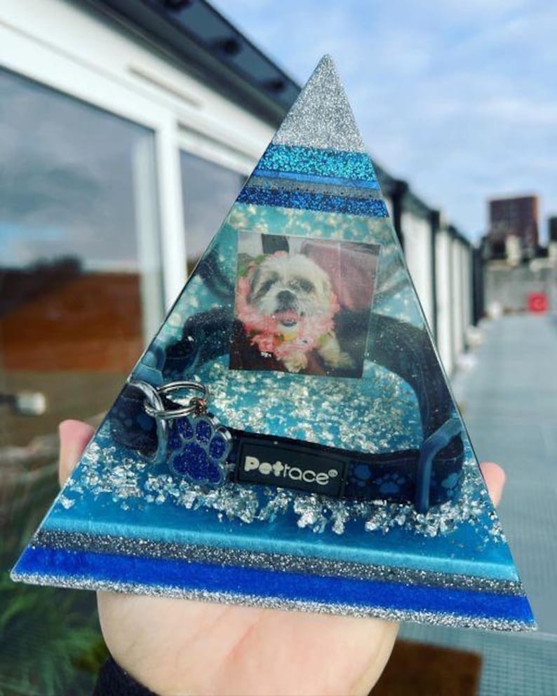 CUSTOM* Resin Pet Memorial, Memorial, Cremains Memorial, Pet Ash ...
