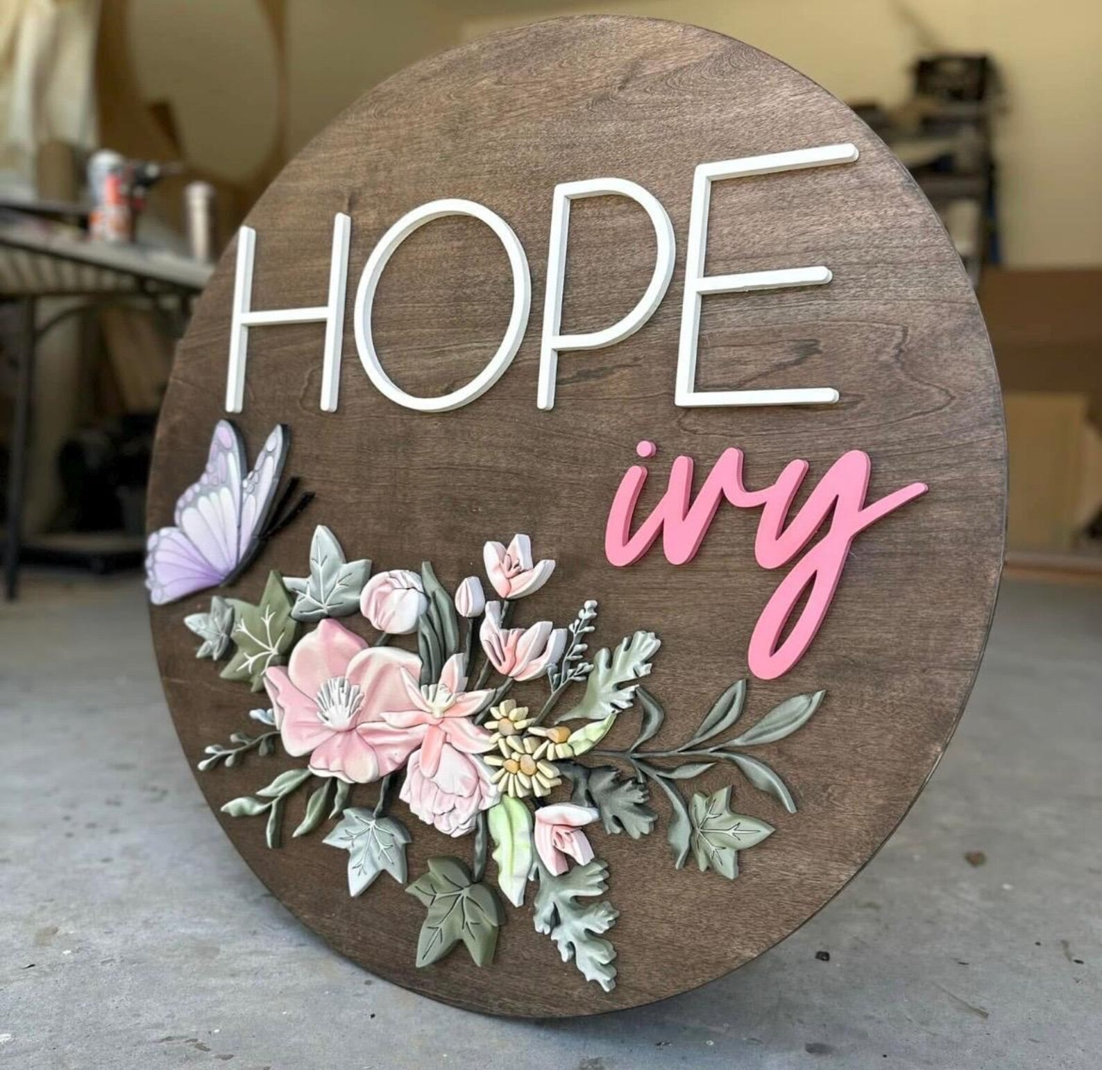 DEPOSIT ONLY* Intarsia Custom Wood Sign, Scroll Work Buisness Logo ...