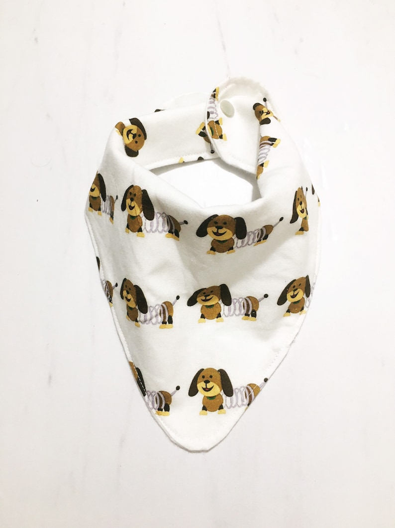 Toy story slinky dog Bandana Bib baby shower gift bandana | Etsy