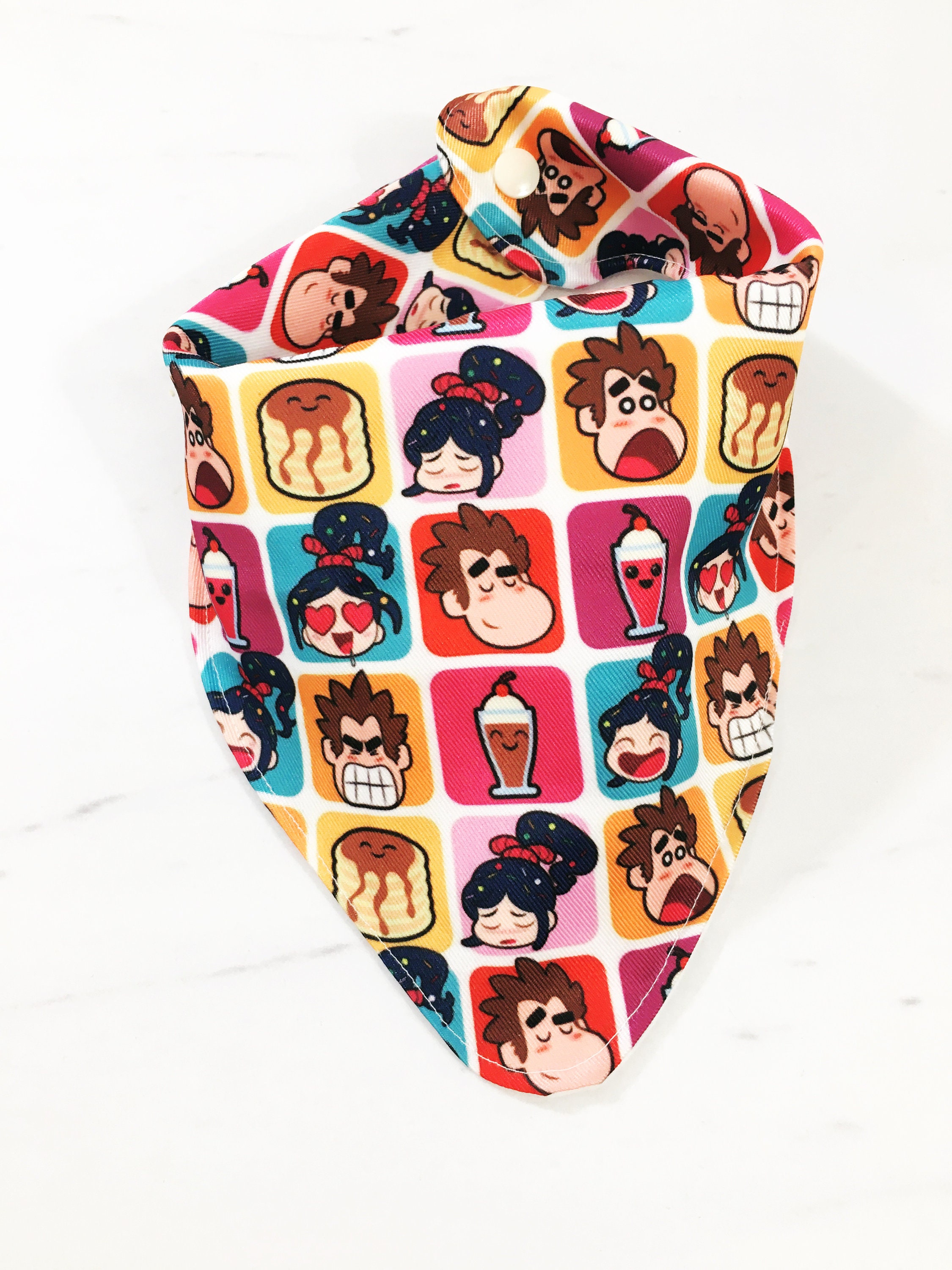 Wreck It Ralph Bandana Bib Disney Baby Gift Modern Baby - Etsy