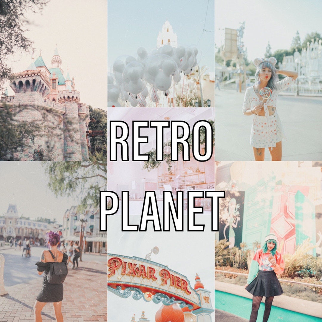 Retro Planet- 5 Mobile LR Presets - Etsy